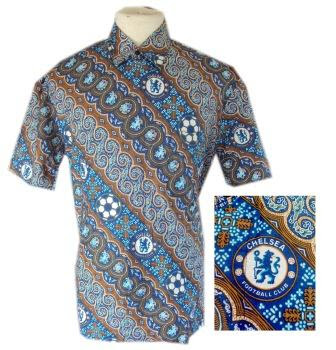 HEM-BTK-191 HEM BATIK MOTIF BOLA KLUB CHELSEA FC | BATIK BOLA JOGJA
