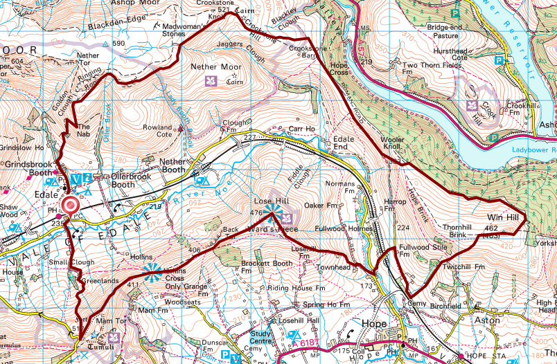 Edale Skyline Route 20-Mile Route (Ultimate Peak District, 57% OFF