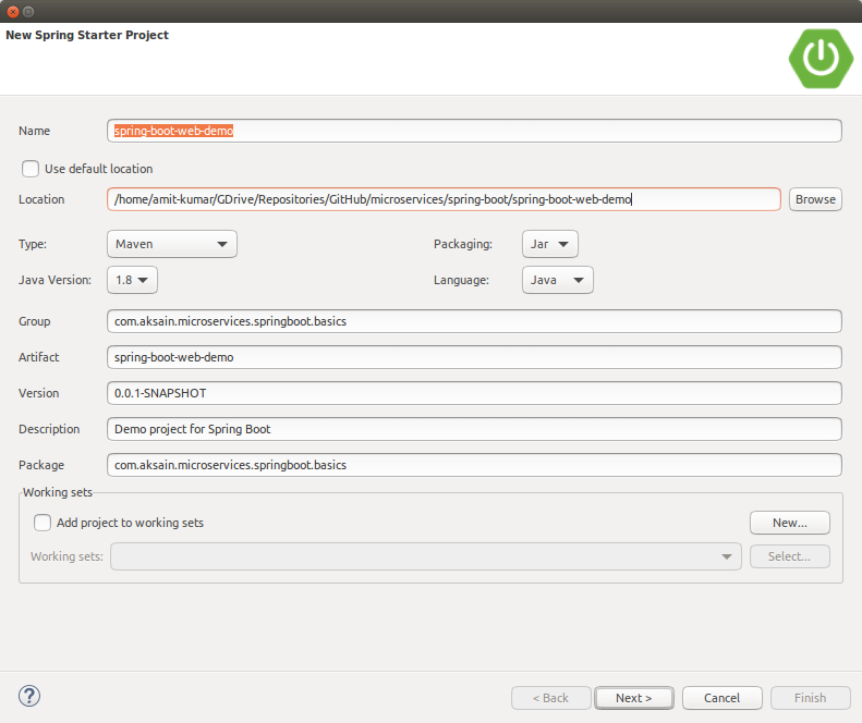 Developing Rest Services Using Spring Boot Microservices